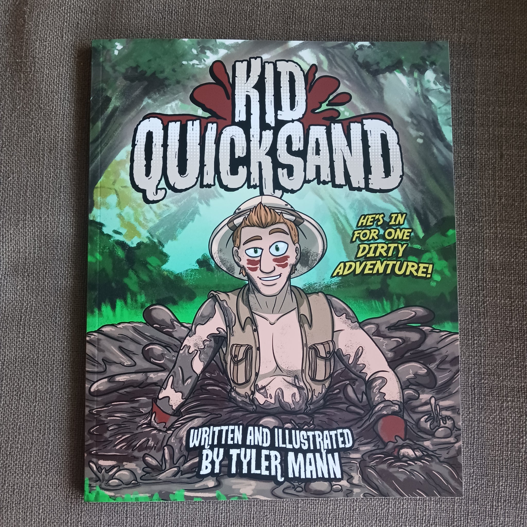 Meet Kid Quicksand! | Read the Kid Quicksand Comic – TylerMannArt